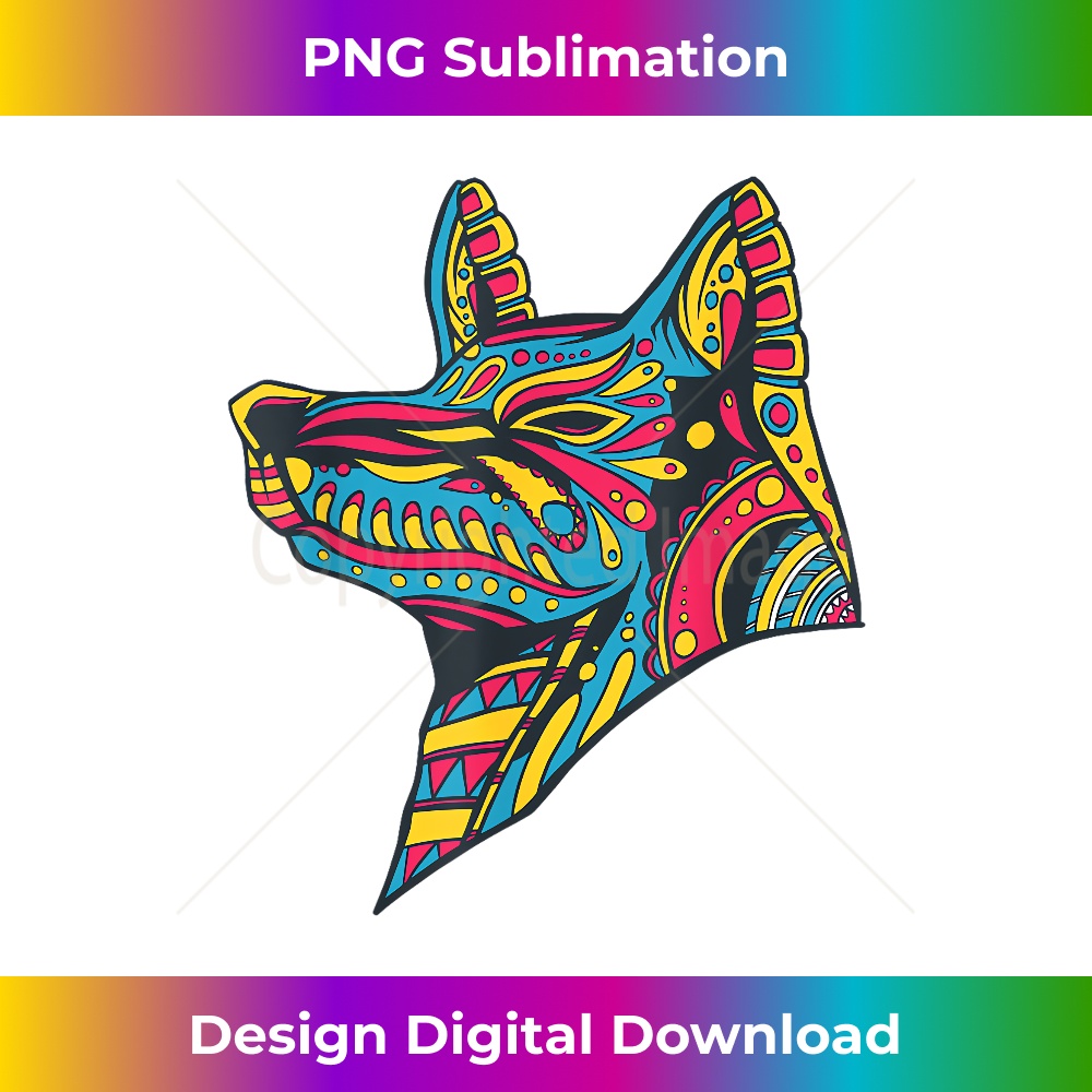 Ancient Ethnic Aztec Wolf Mask Symbol Civilization - Decorat | Inspire ...