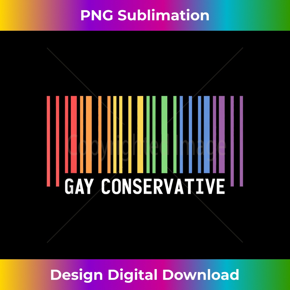 Election Gay Republican Conservative - Barcode - Inspire Uplift