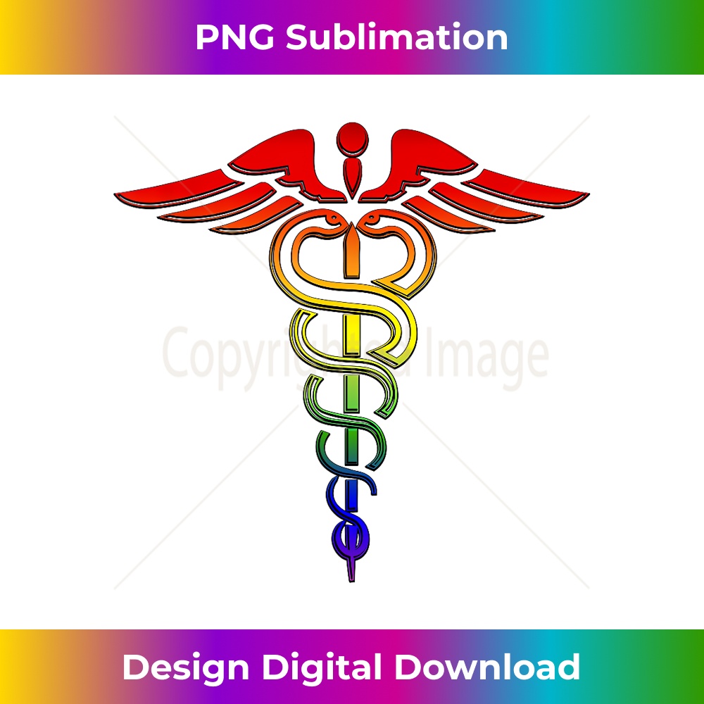 caduceus medical symbol rainbow gay pride LGBT medical - Ins | Inspire ...