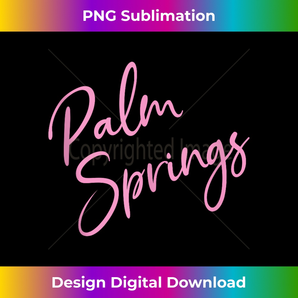 Palm Springs California Script Text Pink Text 1 - Modern Sub | Inspire ...