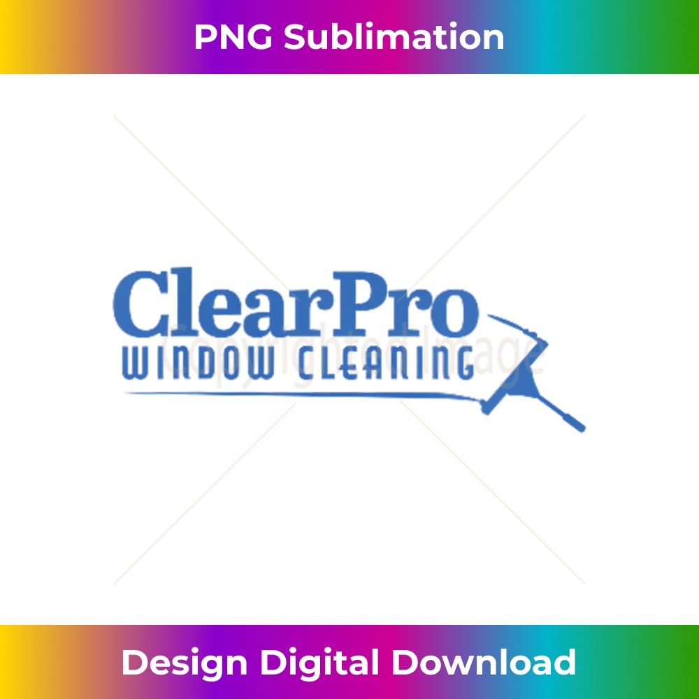 ClearPro Window Cleaning Crew Blue Logo Basic - Trendy Subli | Inspire ...