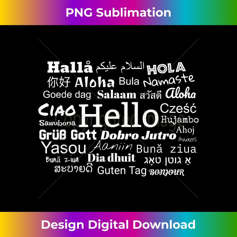 Hello In Different Languages Multilingualism - Premium PNG S | Inspire ...