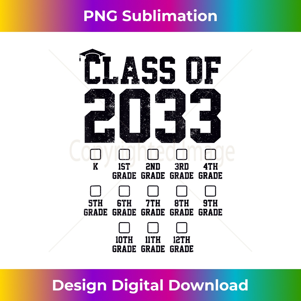 Class Of 2033 Grow With Me Check Mark First Day Of School - | Inspire ...