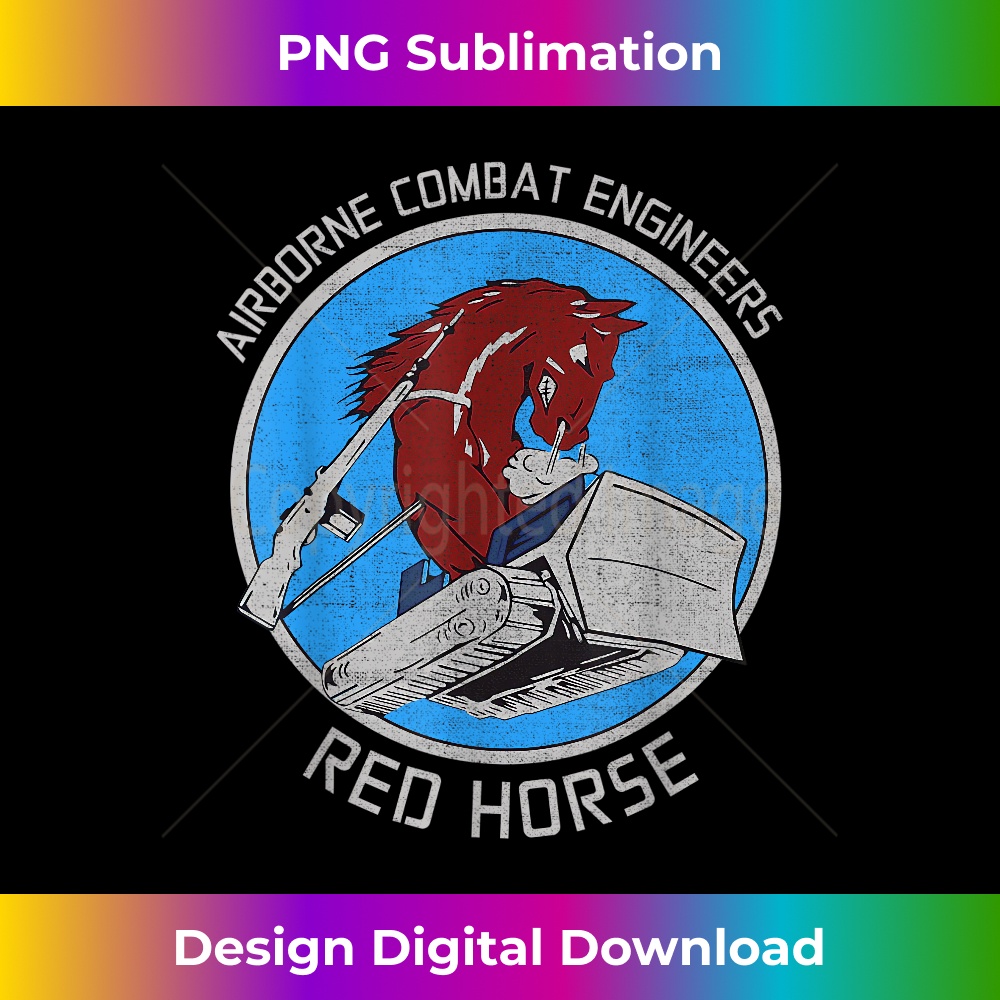 RED HORSE Airborne Combat Engineer US Military - Chic Sublim | Inspire ...