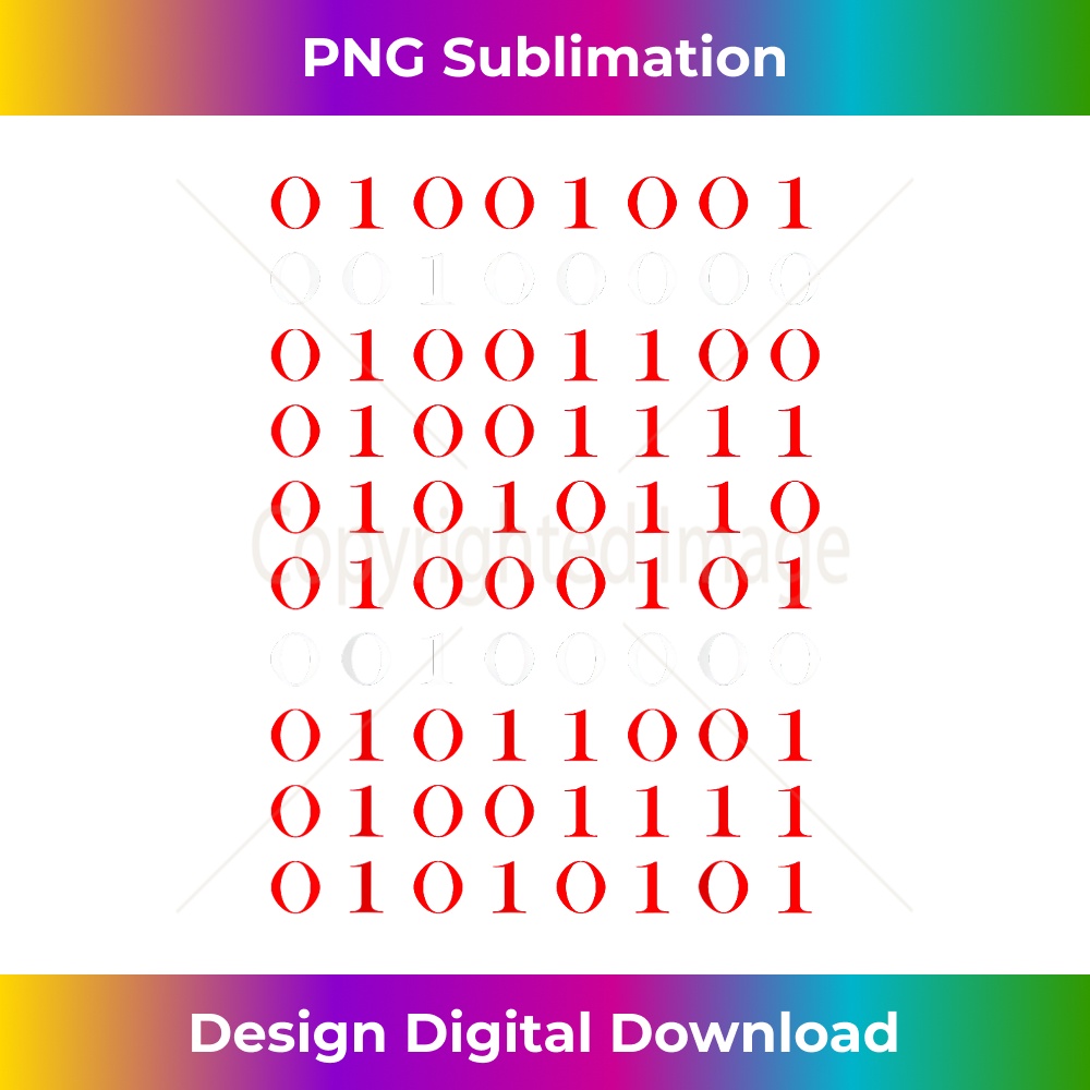 I LOVE YOU in Binary Code Funny Valentines Day Geek Nerd - T | Inspire Uplift