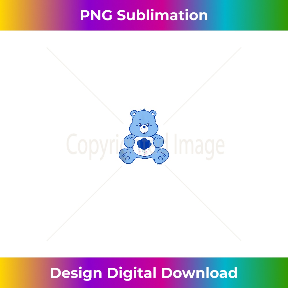 Care Bears Vintage Classic Grumpy Bear Cloudy Belly Badge Ta | Inspire ...