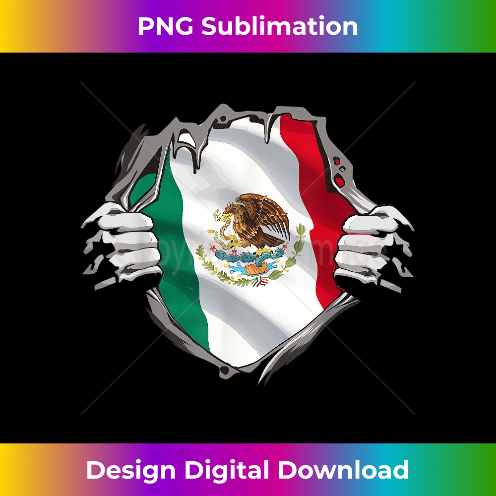 Mexican Superhero Mexico Flag Bandera Mexicana Pride - Subli | Inspire ...