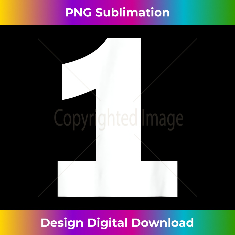 Number 1 Big Bold White Numeral Group - Artisanal Sublimatio | Inspire ...