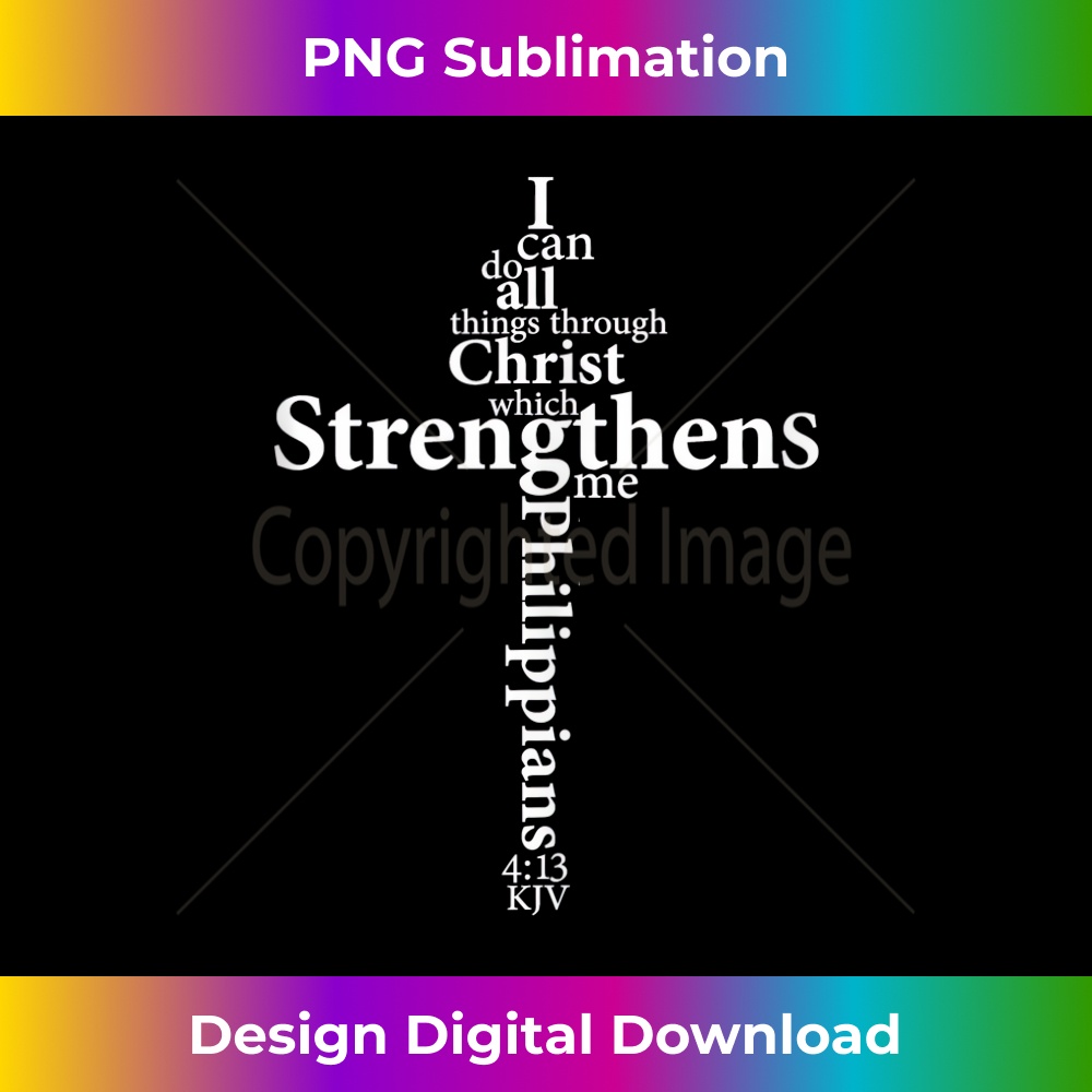 I Can Do All Things Through Christ Who Strengthens Me Cross | Inspire ...