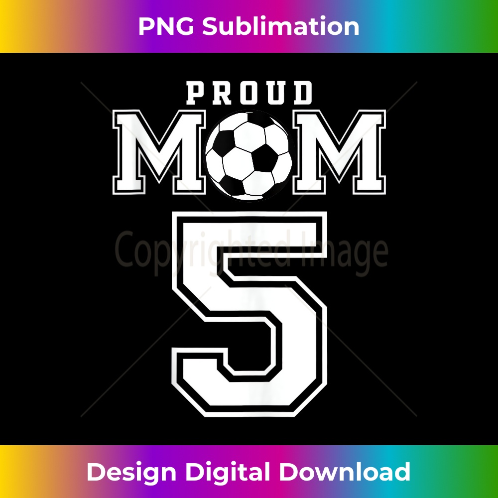 Number 5 Custom Proud Soccer Futbol Mom Personalized Women T | Inspire ...