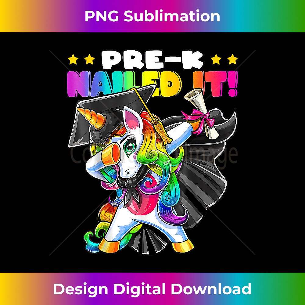 Dabbing Unicorn Pre-K Graduation Cap Gown Diploma - Deluxe P | Inspire ...