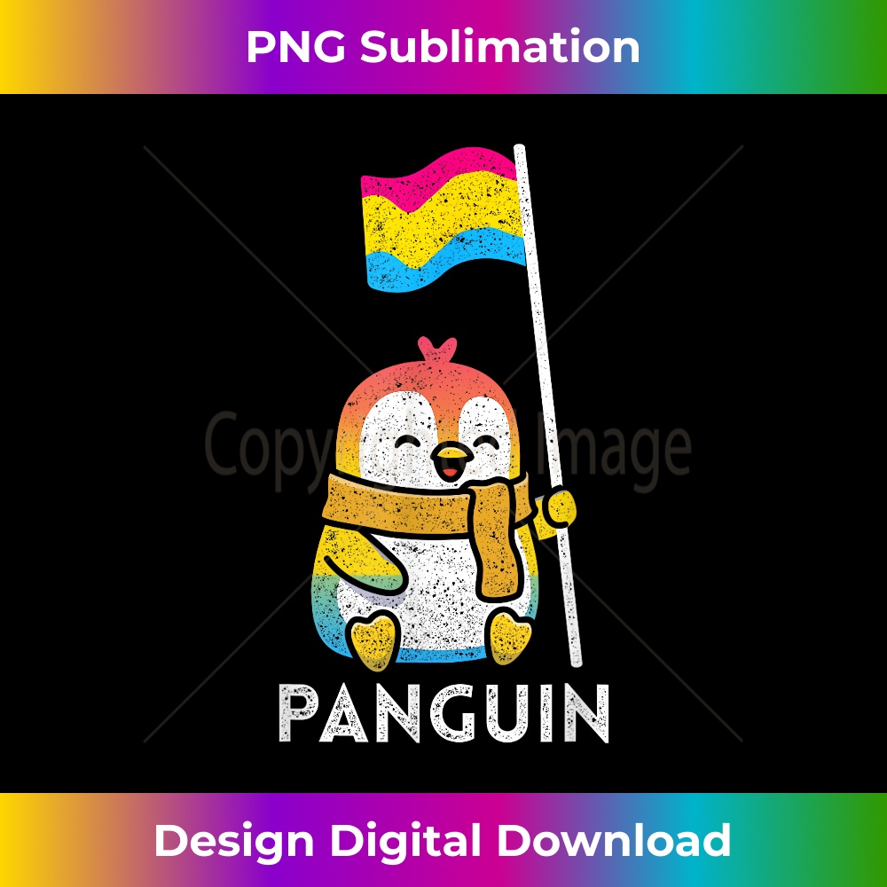 Pansexual Flag Pan Pride Penguin Gift Pansexual - Edgy Subli | Inspire ...