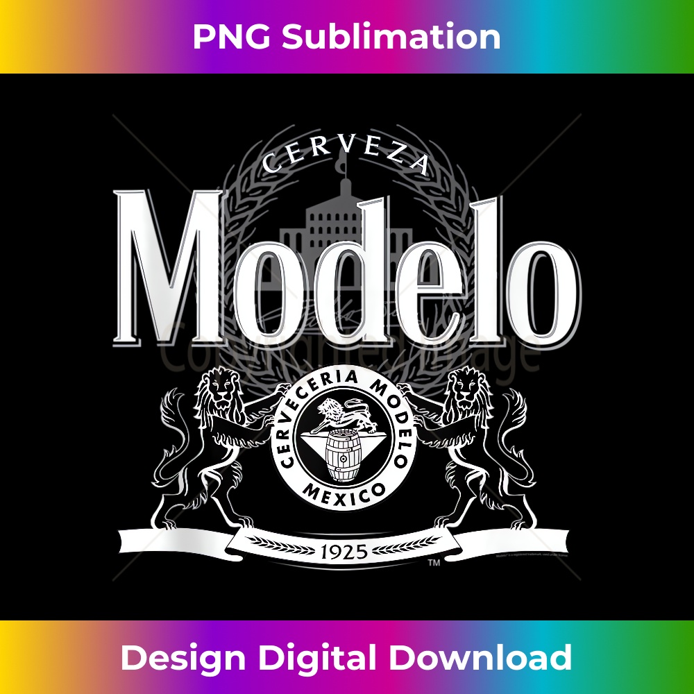 Modelo Black and White Logo Tank Top - Professional Sublimat | Inspire ...