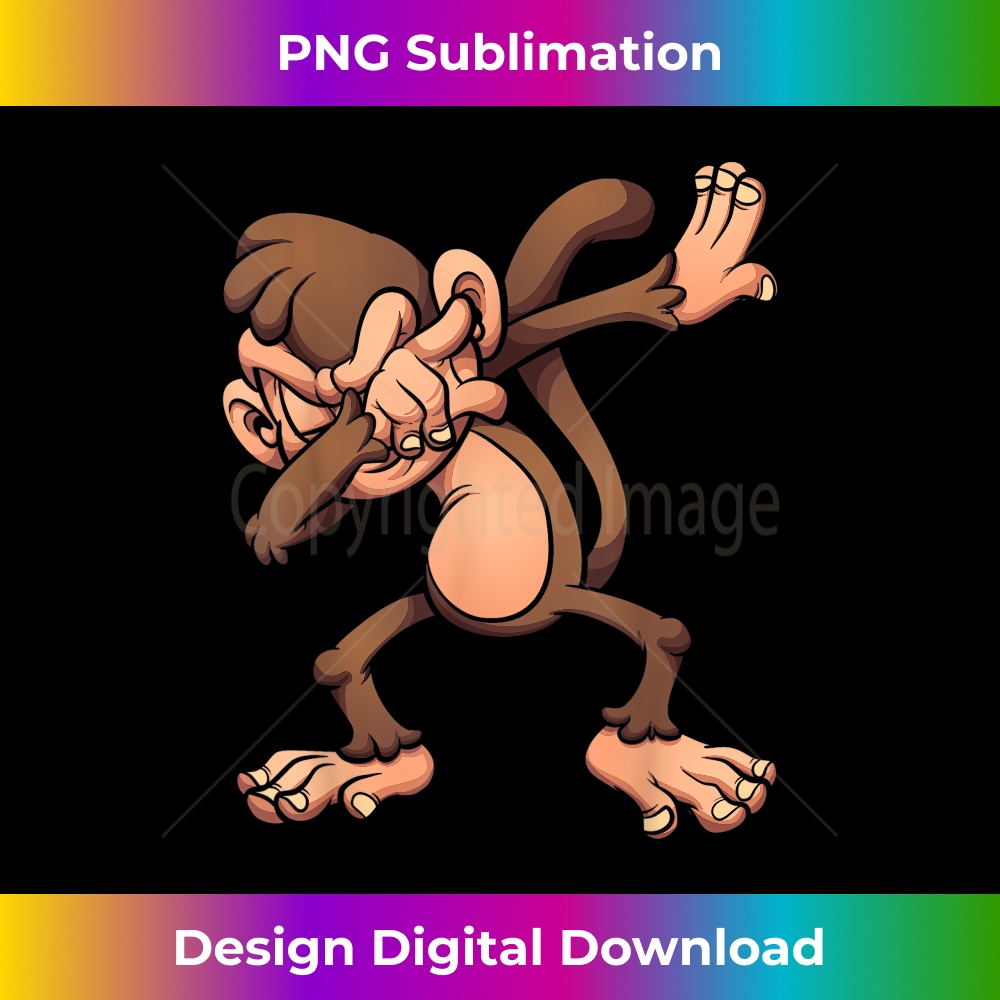 Monkey Dabbing - Animal Zoo Lover Zookeeper Primate Zoology | Inspire ...