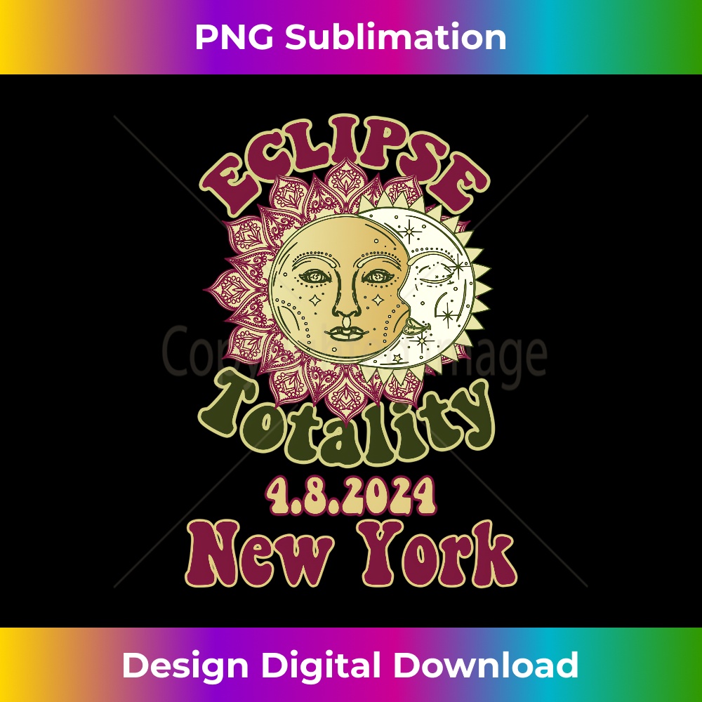 New York Eclipse 2024 Totality Path Solar Eclipse Design Lon | Inspire ...