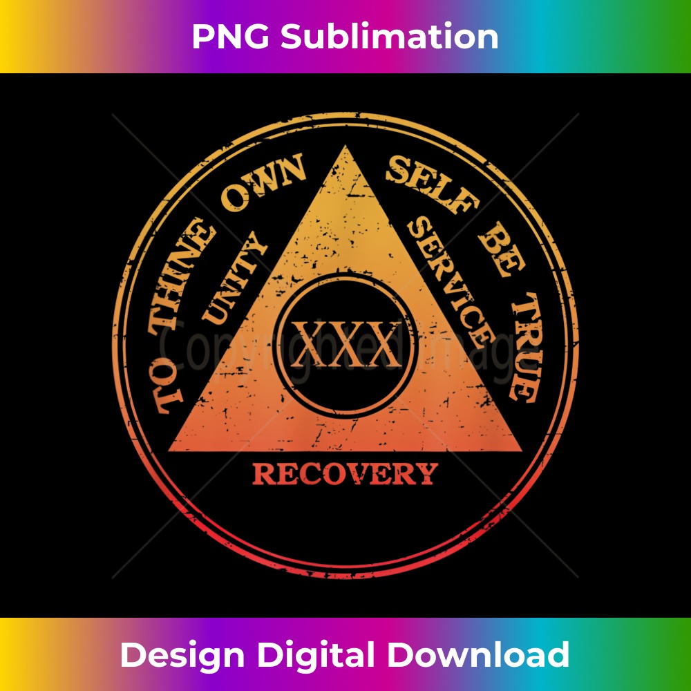 30 Years Sober Alcoholics Anonymous AA Coin - PNG Transparen | Inspire ...