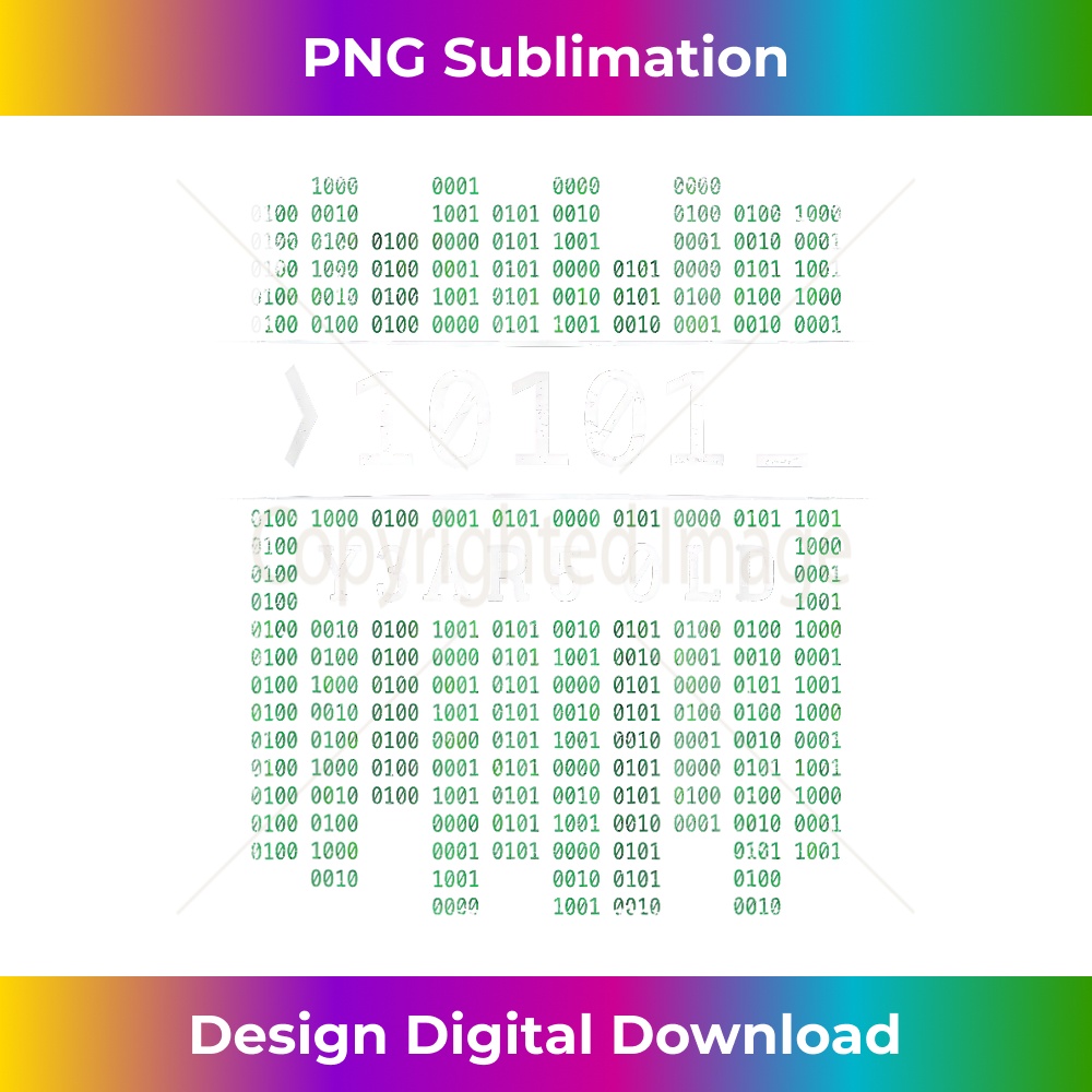 10101 Years Old Binary Code 21st Birthday Computer Nerd - Cr | Inspire ...