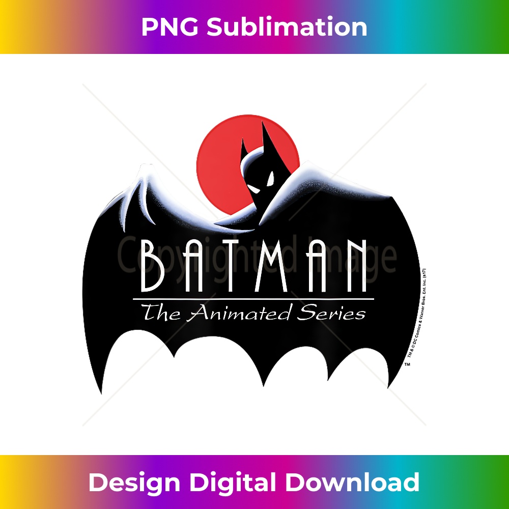 Batman The Animated Series Clean Logo - Instant Sublimation | Inspire ...
