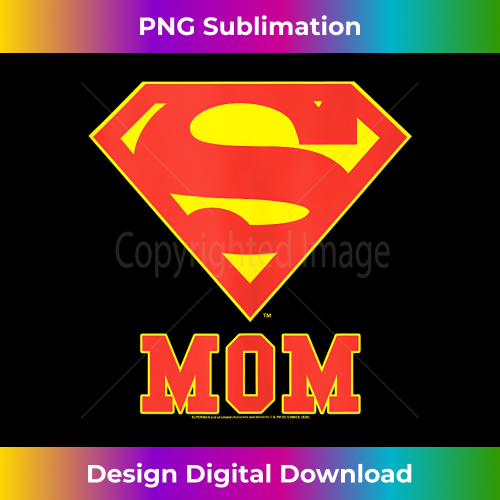 DC Comics Mother's Day Super Mom Vintage Chest Logo Tank Top | Inspire ...