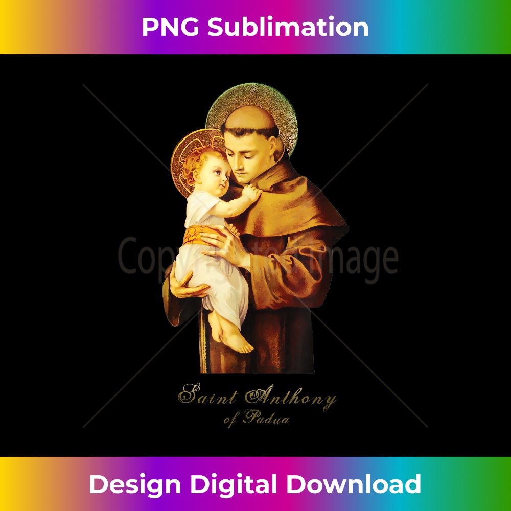St Anthony of Padua Catholic Saint 1 - Digital Sublimation D | Inspire ...