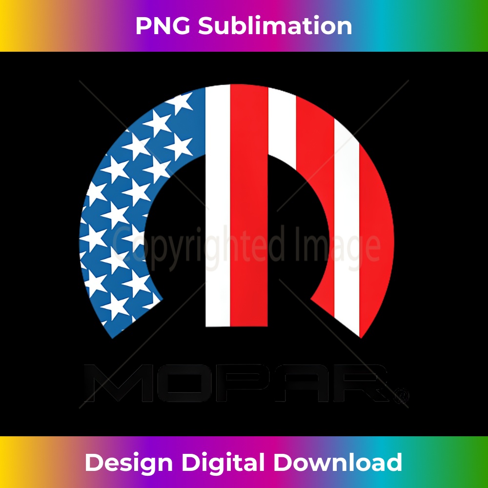 Mopar American Flag Black Logo - Signature Sublimation PNG F | Inspire ...