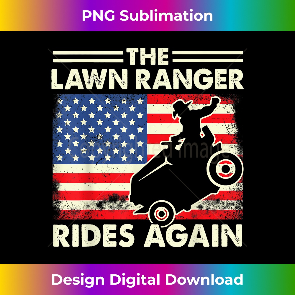The Lawn Ranger Rides Again - Lawn Tractor Mowing 1 - Inspire Uplift