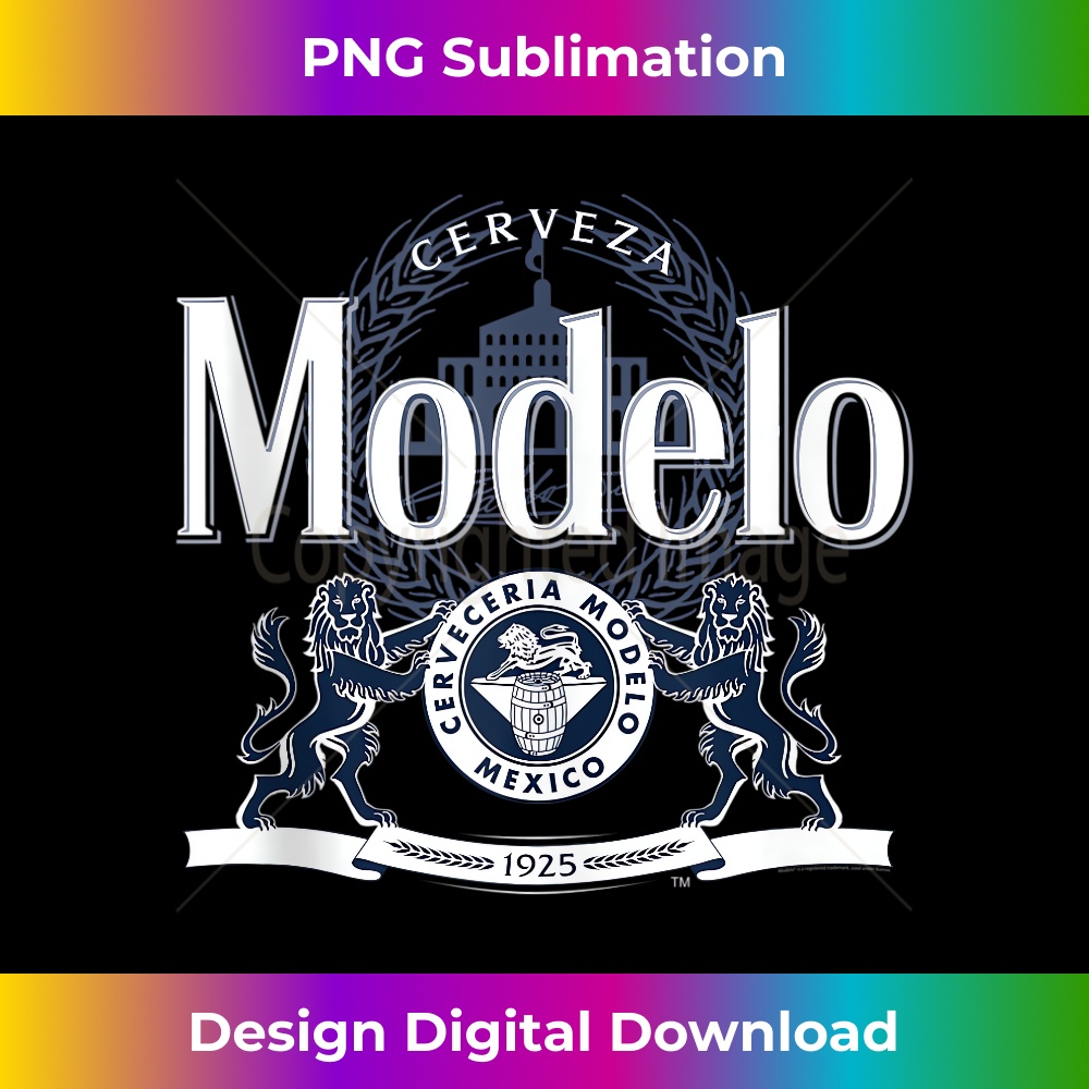 Modelo Navy and White Logo - Premium PNG Sublimation File | Inspire Uplift