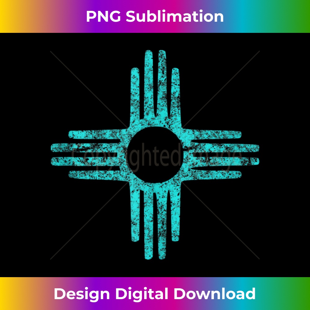 Zia New Mexico Turquoise Zia Symbol 1 - Sublimation-Ready PN | Inspire ...