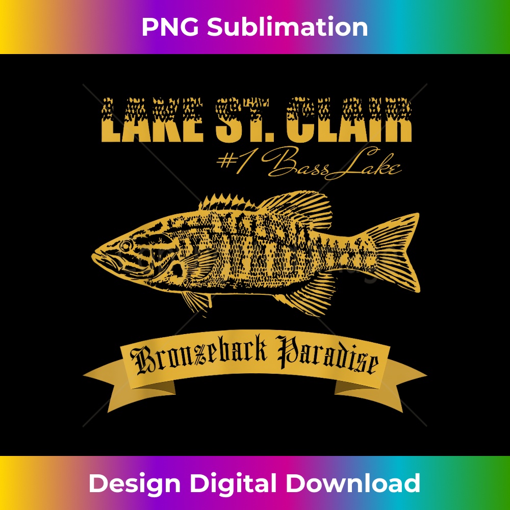 Lake St Clair Bronzeback Paradise Smallmouth Bass 1 - PNG Tr | Inspire ...