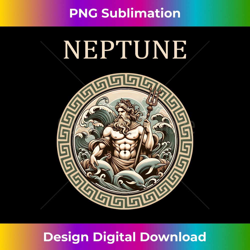 Neptune Ancient Roman God of the Sea 1 - Instant PNG Sublima | Inspire ...