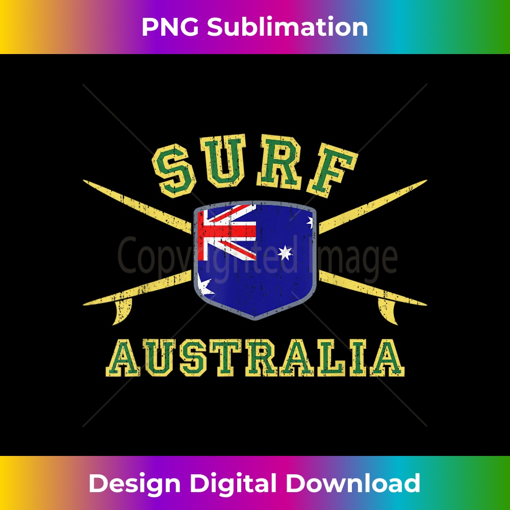 Surf Australia Vintage Surfboards Aussie Flag Surfing 2 - Pr | Inspire ...