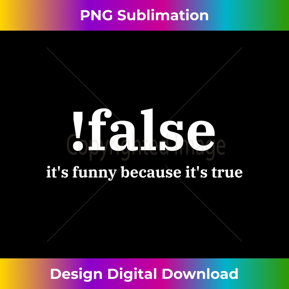 False Pun - Funny Computer Science Programmer & Coding | Inspire Uplift