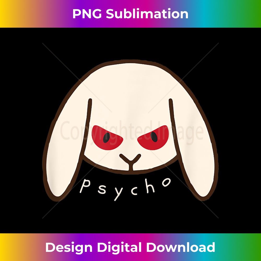 Psycho Evil Bunny 1 - PNG Transparent Digital Download File | Inspire ...