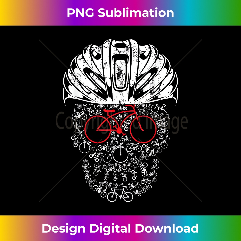 Cycling Helmet Mountain Biker Cyclist Skull Bicycle - Decora | Inspire ...