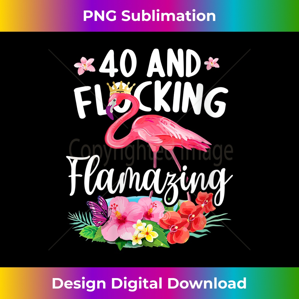 s 40 and Flocking Flamazing Birthday celebration party 1 - S | Inspire ...