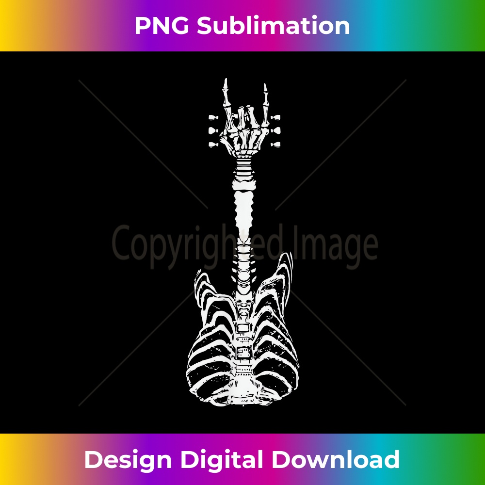 Rock On Rock Star Skeleton Hands Skeleton Guitar 1 - Premium | Inspire ...