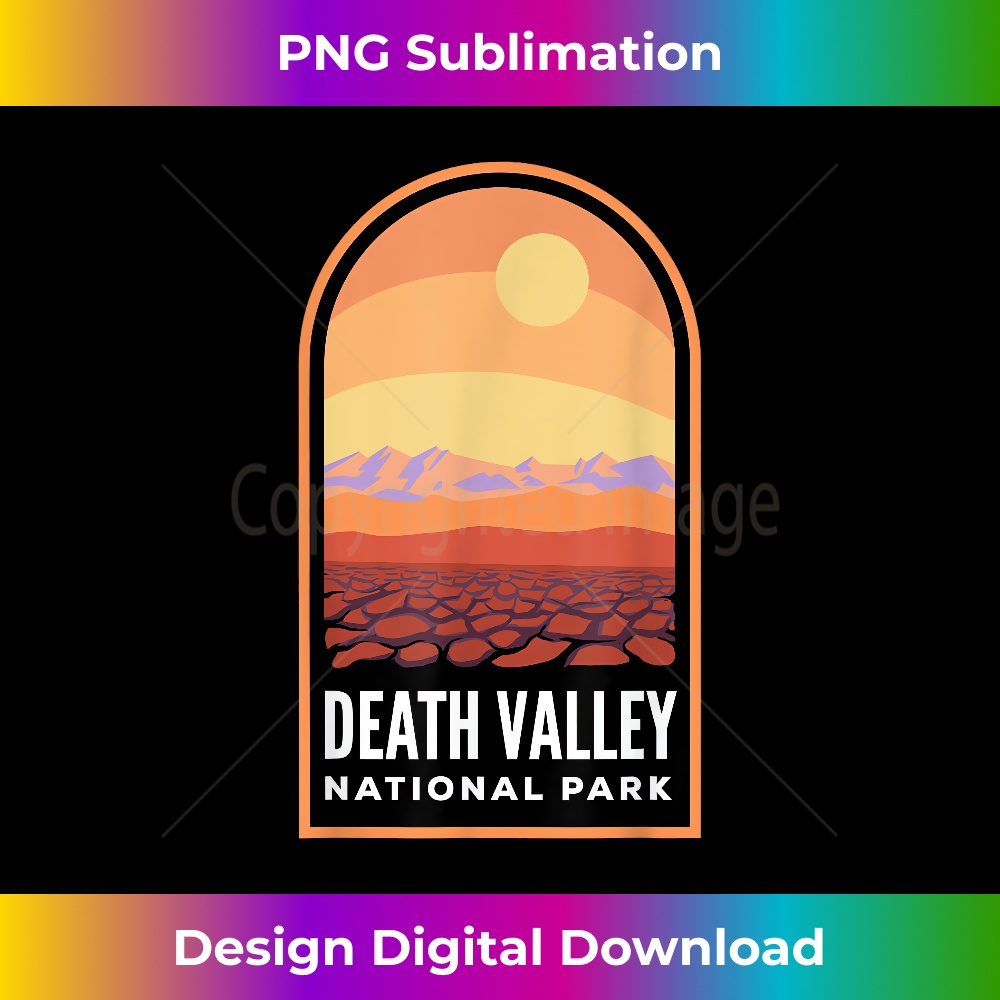 Death Valley National Park Badge - Instant PNG Sublimation D | Inspire ...