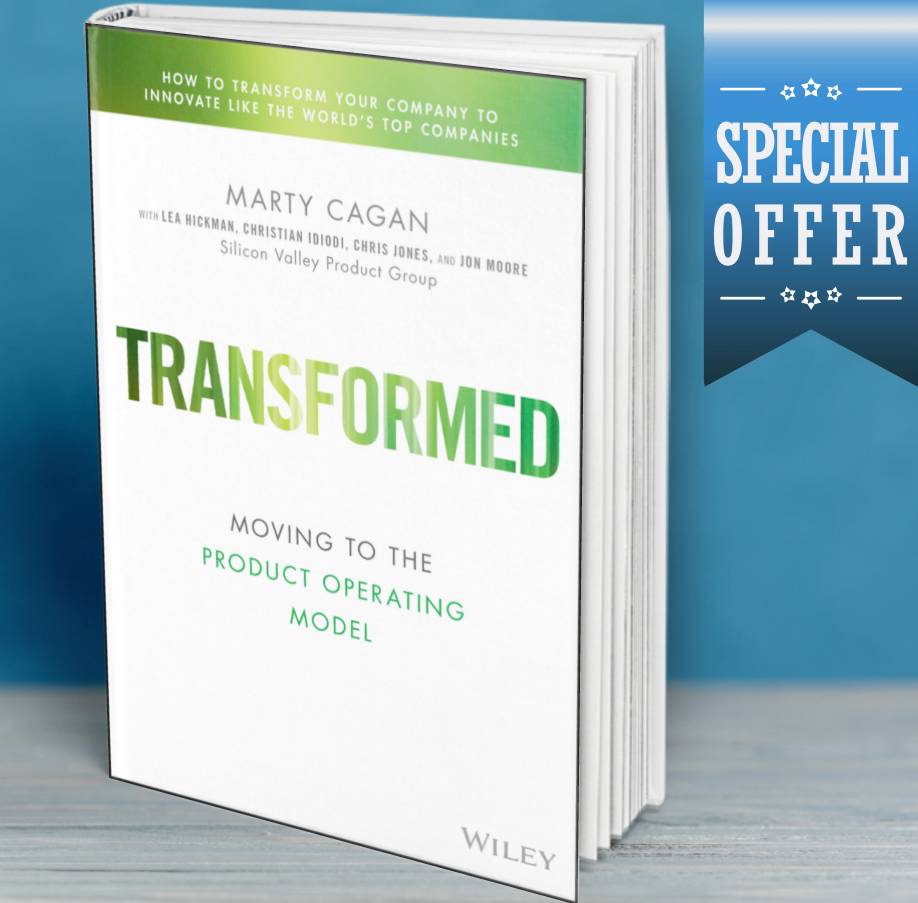 Transformed Moving to Product Operating Model Marty Cagan | Inspire Uplift