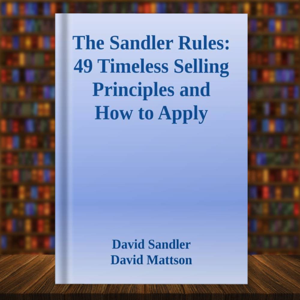 The Sandler Rules David Sandler Ebook | Inspire Uplift