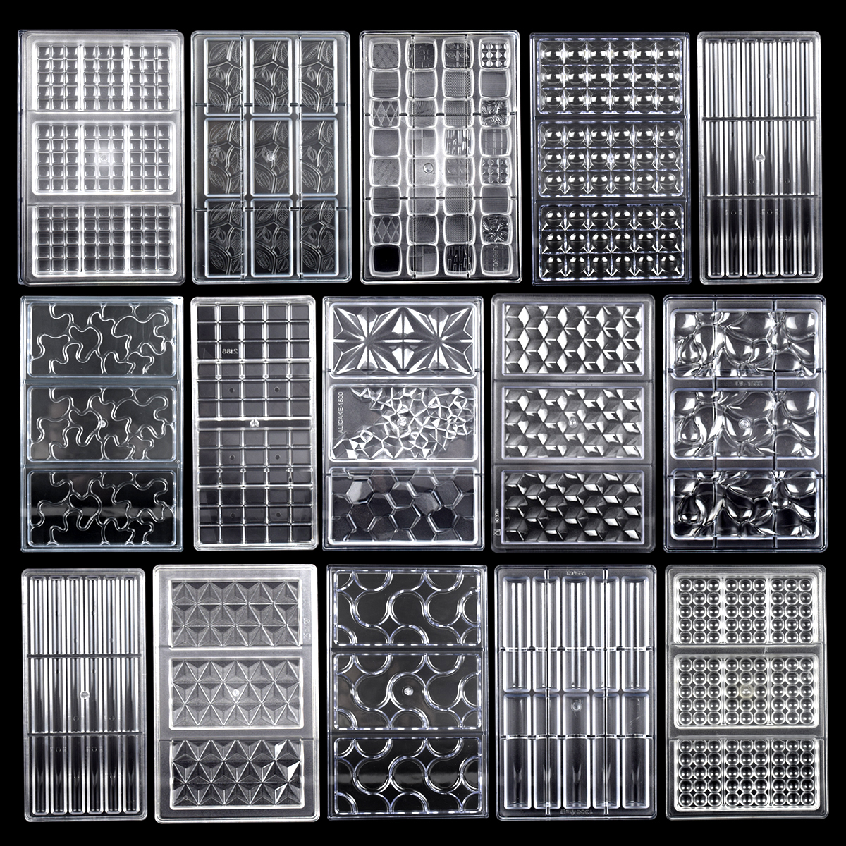 Chocolate Mold Polycarbonate Candy Chocolate Bar Molds Acryl | Inspire ...