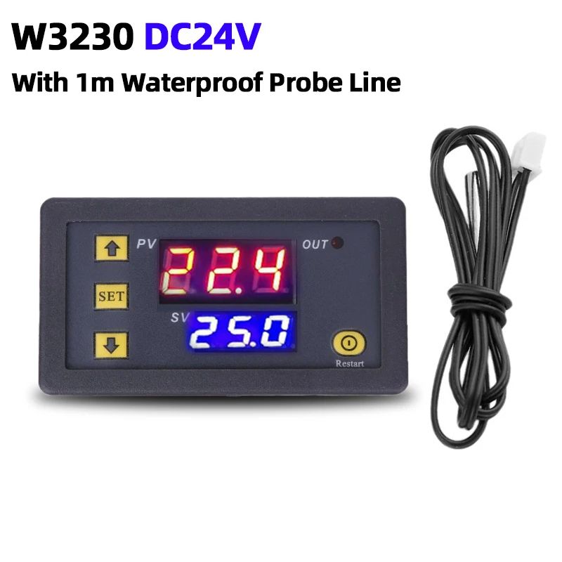 "Mini Digital Thermostat Controller with Sensor" | Inspire Uplift