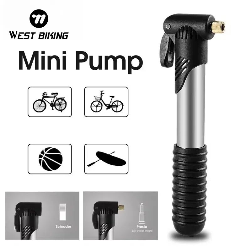 Mini BIke Pump, Compact Inflator | Inspire Uplift