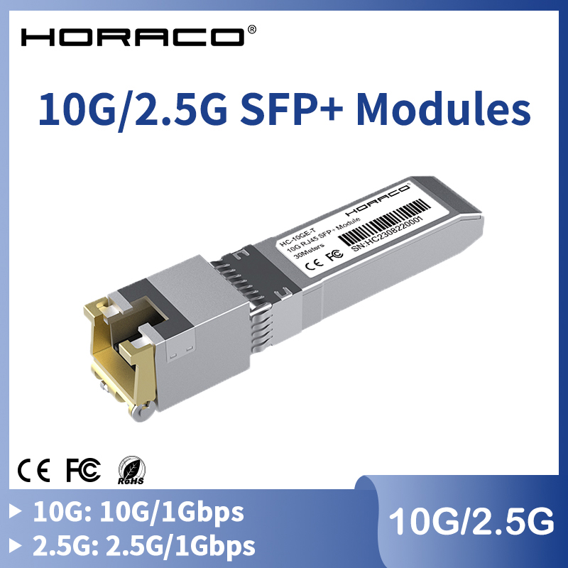 HORACO 10G SFP+ to RJ45 Gigabit Module | Inspire Uplift