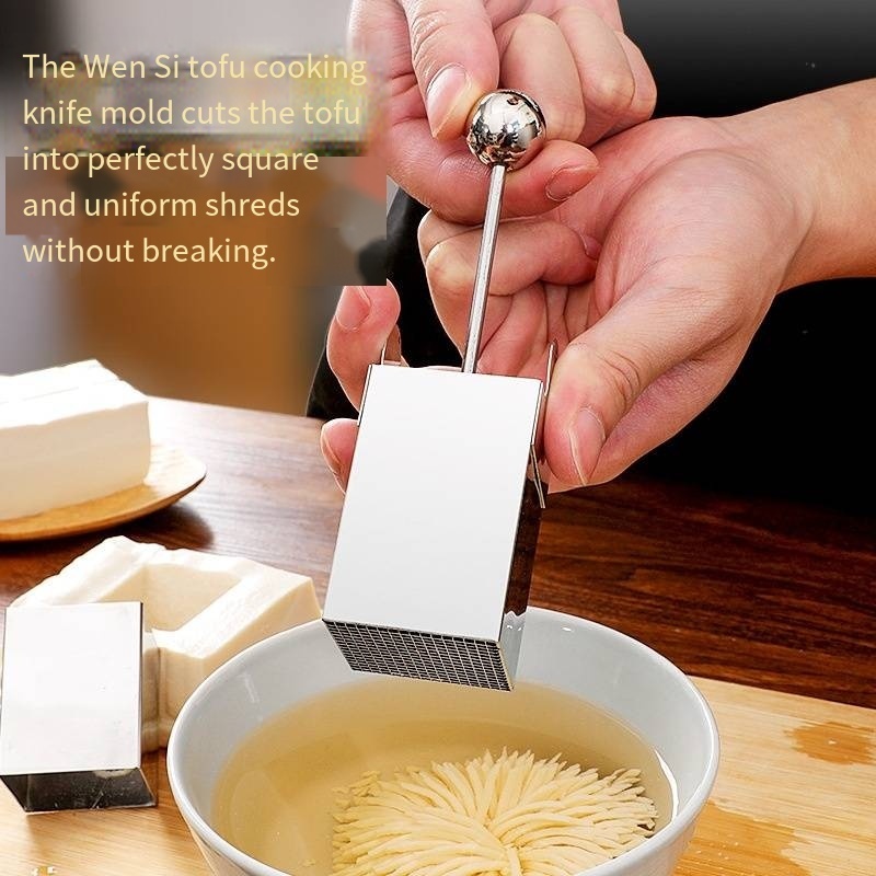 Chrysanthemum Tofu Knife 304 Stainless Steel Tofu Cutter | Inspire Uplift