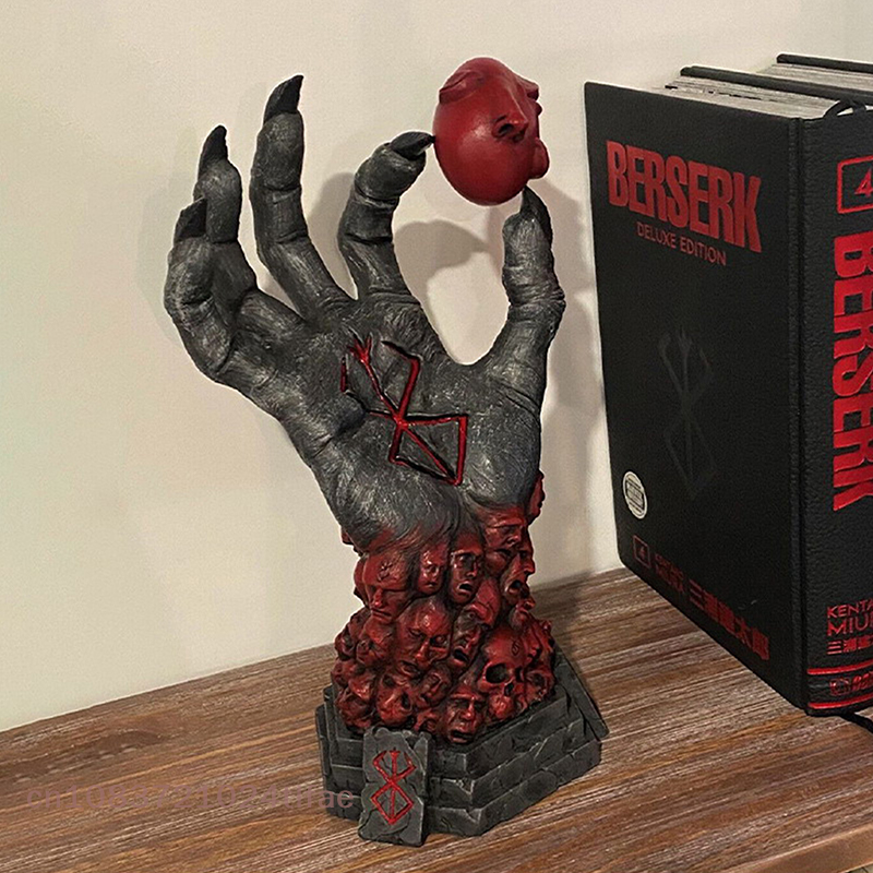 Devil's Right Hand Rampage Skull Rune Resin Statue for Home | Inspire ...
