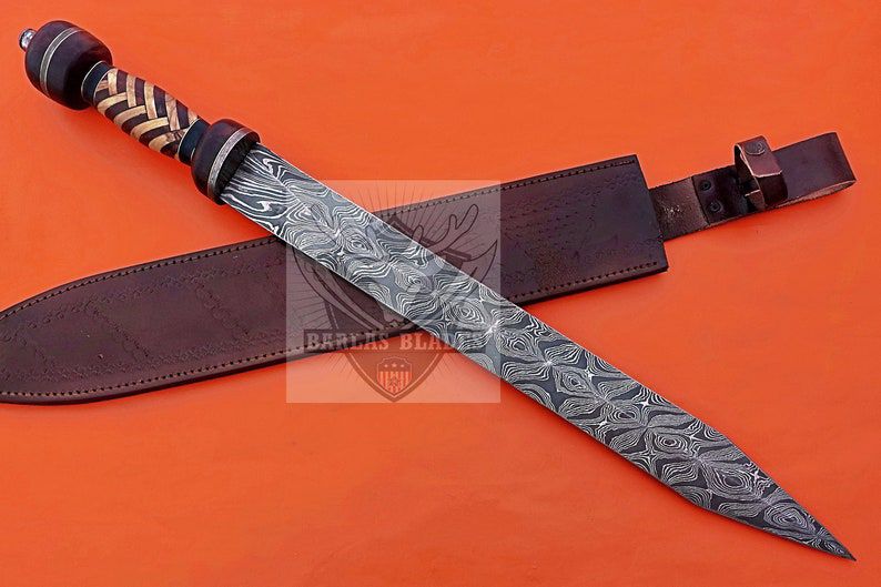 Custom Handmade Dagger Knife Double Edged Knife Survival Out - Inspire ...