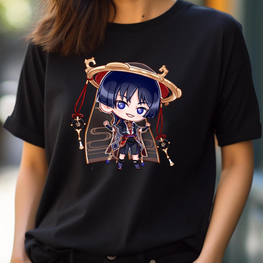 Scaramouche Chibi - Genshin Impact Embers PNG, genshin impac | Inspire ...