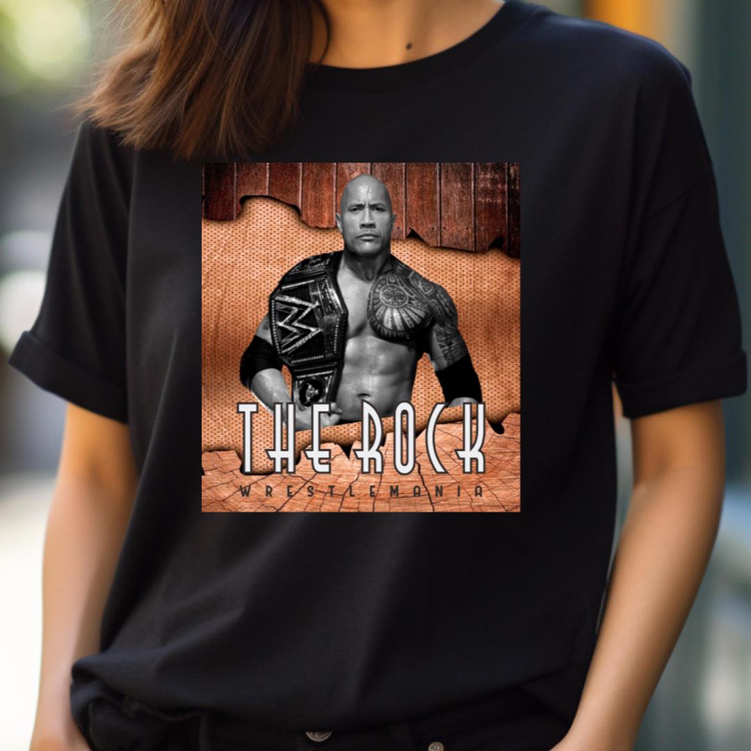 Wrestlemania The Rock - Dwayne Johnson Flare PNG, dwayne joh | Inspire ...