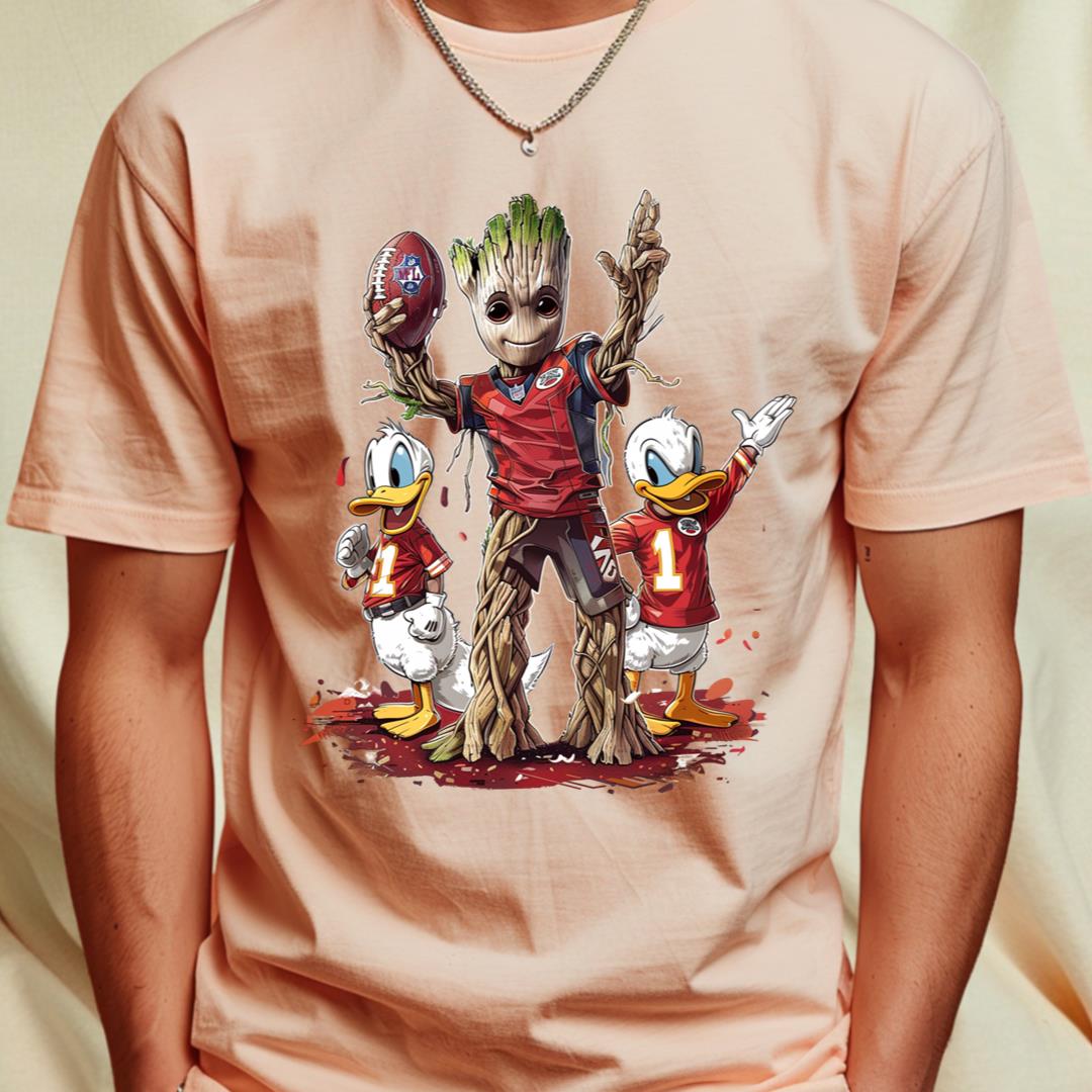 Groot Vs Chiefs Logo Poster PNG, Groot Baby Hoodies PNG, Gro | Inspire ...