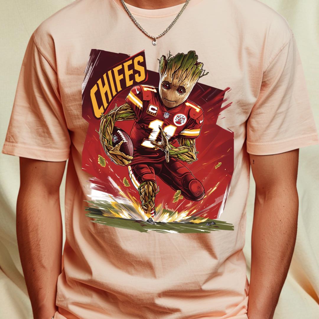 Groot Vs Chiefs Logo Poster PNG, Groot Baby Chiefs PNG, Groo | Inspire ...